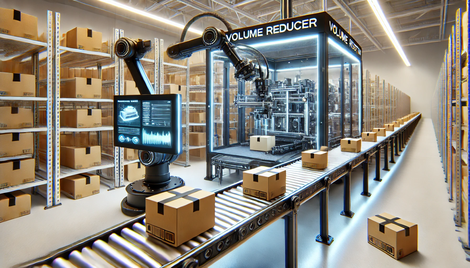 Volume Reducer: Innowacyjna Linia Pakująca dla E-commerce